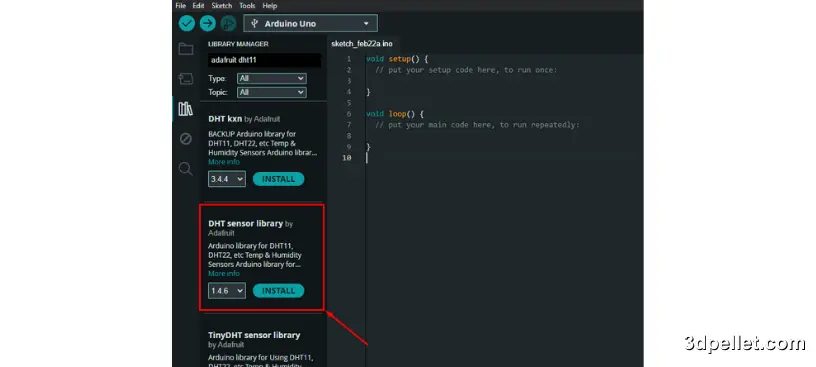 Utilización Del Sensor Dht11 Con Arduino 3d Pellet